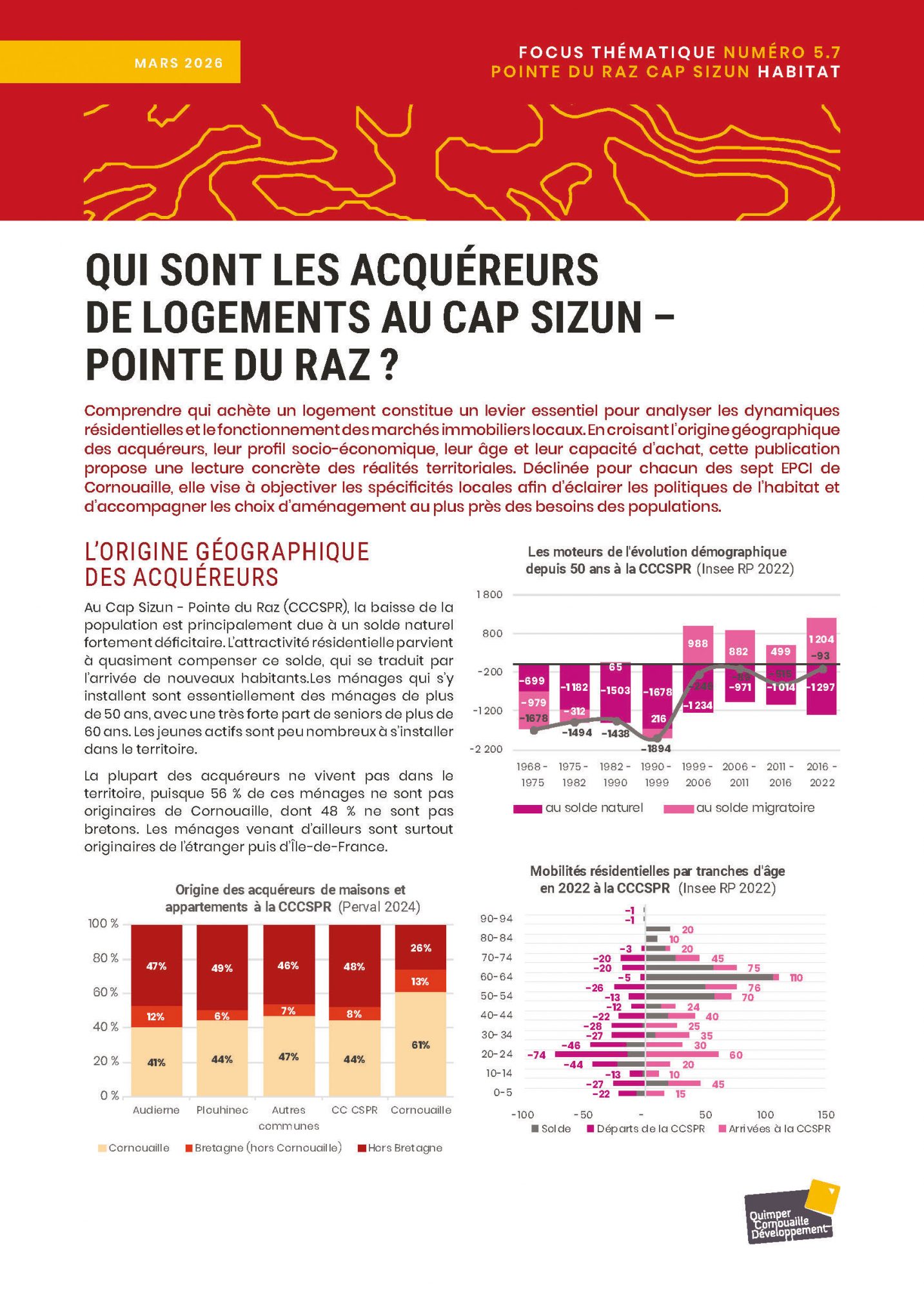 Qui achète les logements en Cornouaille ? Focus territorial pour ...